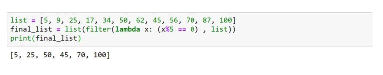 Python Lambda Function I2tutorials 2512