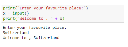 Input() method in Python Built in Function | i2tutorials