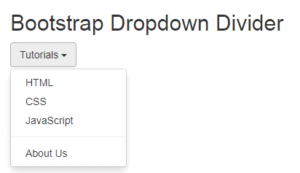 Bootstrap Dropdowns | i2tutorials