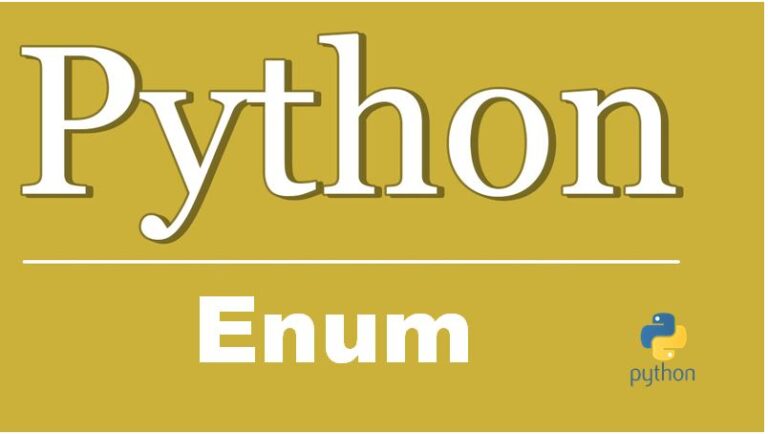 Python | Enum | i2tutorials