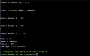 Array within Structure | i2tutorials