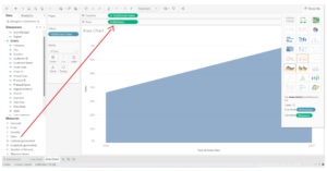 Tableau Area Chart | i2tutorials