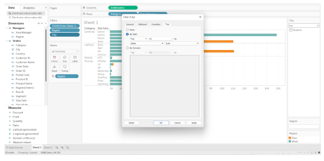 Tableau Filtering | i2tutorials