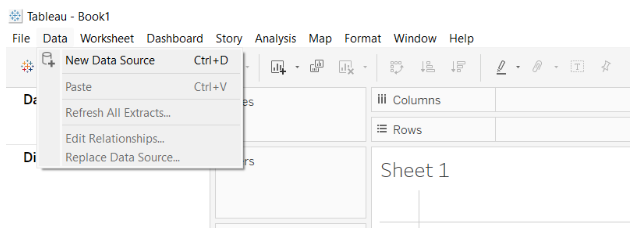 Tableau Navigation | i2tutorials