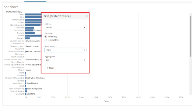 Tableau Sorting | i2tutorials