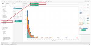 Tableau Bins Chart | i2tutorials