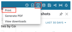 Amazon QuickSight - Dashboard Exporting & Filtering | i2tutorials